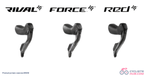 SRAM Rival vs. Force vs. RED AXS: Weights and Features